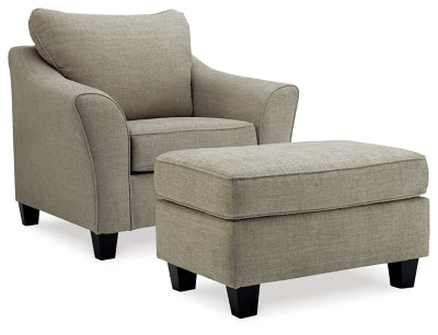 Kestrel Chair and Ottoman – Ashley Furniture HomeStore - Curaçao
