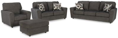 Cascilla Sofa, Loveseat, Chair and Ottoman – Ashley Furniture HomeStore ...