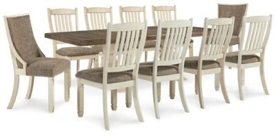 Bolanburg Dining Table and 10 Chairs – Ashley Furniture HomeStore - Curaçao
