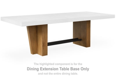 Kristiland Dining Extension Table Base – Ashley Furniture HomeStore ...